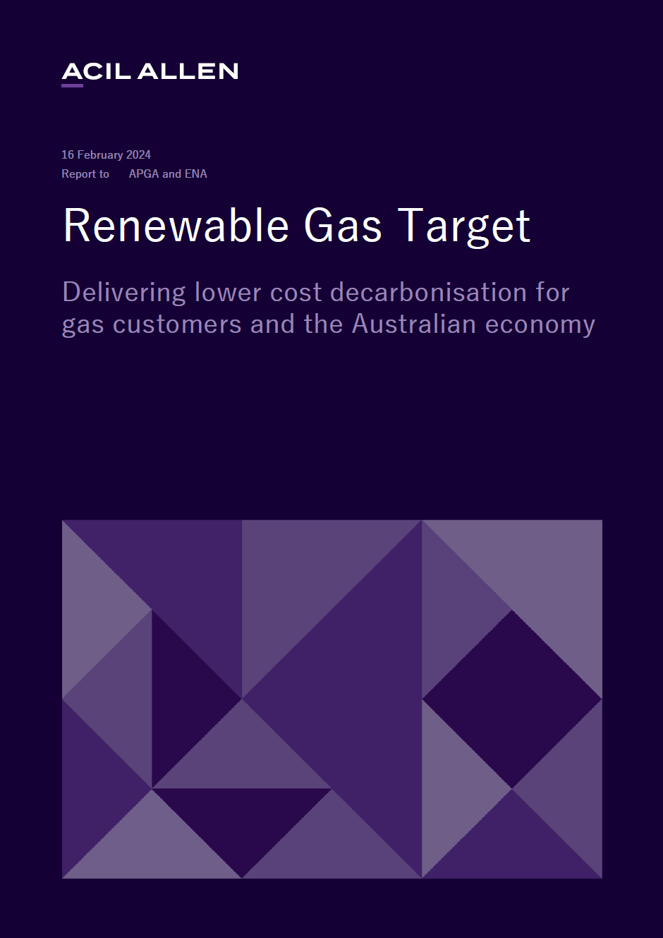 Renewable Gas Target - Australian Pipelines and Gas Association